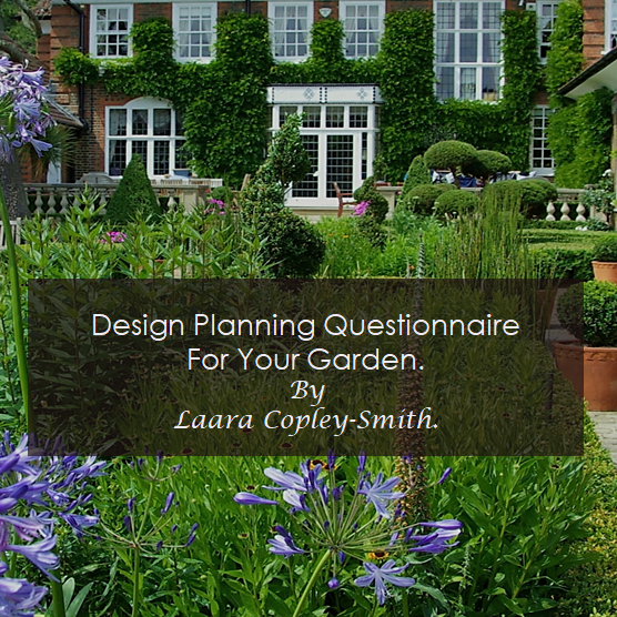 Design Planning Questionnaire For Your Garden