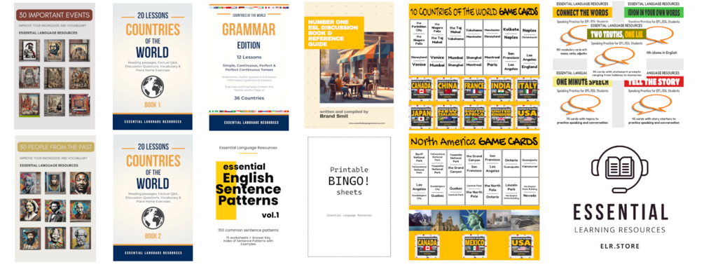 The Essential ESL/EFL Teacher’s Resource Collection