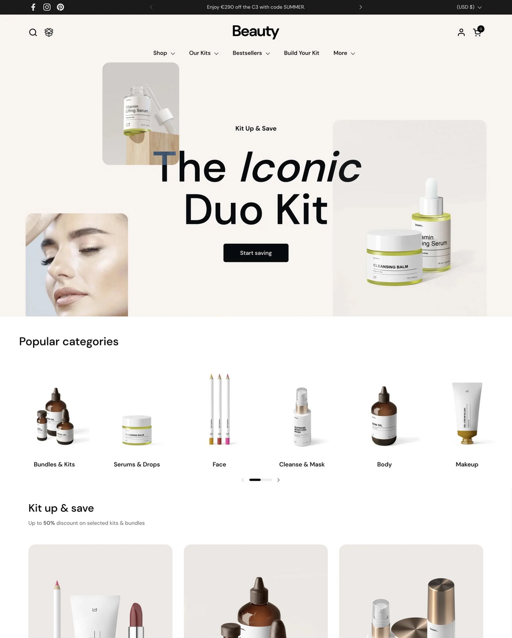 Beauty Shopify Theme