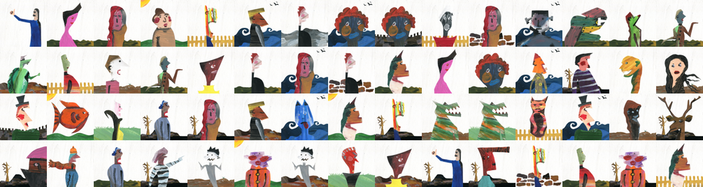 600 Character Art Pack