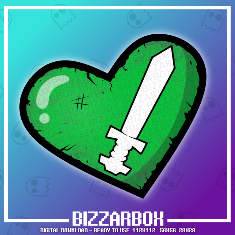 Streamer Emote: Mod Heart Love