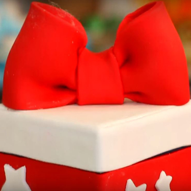 How to Make a Cake Gift Box