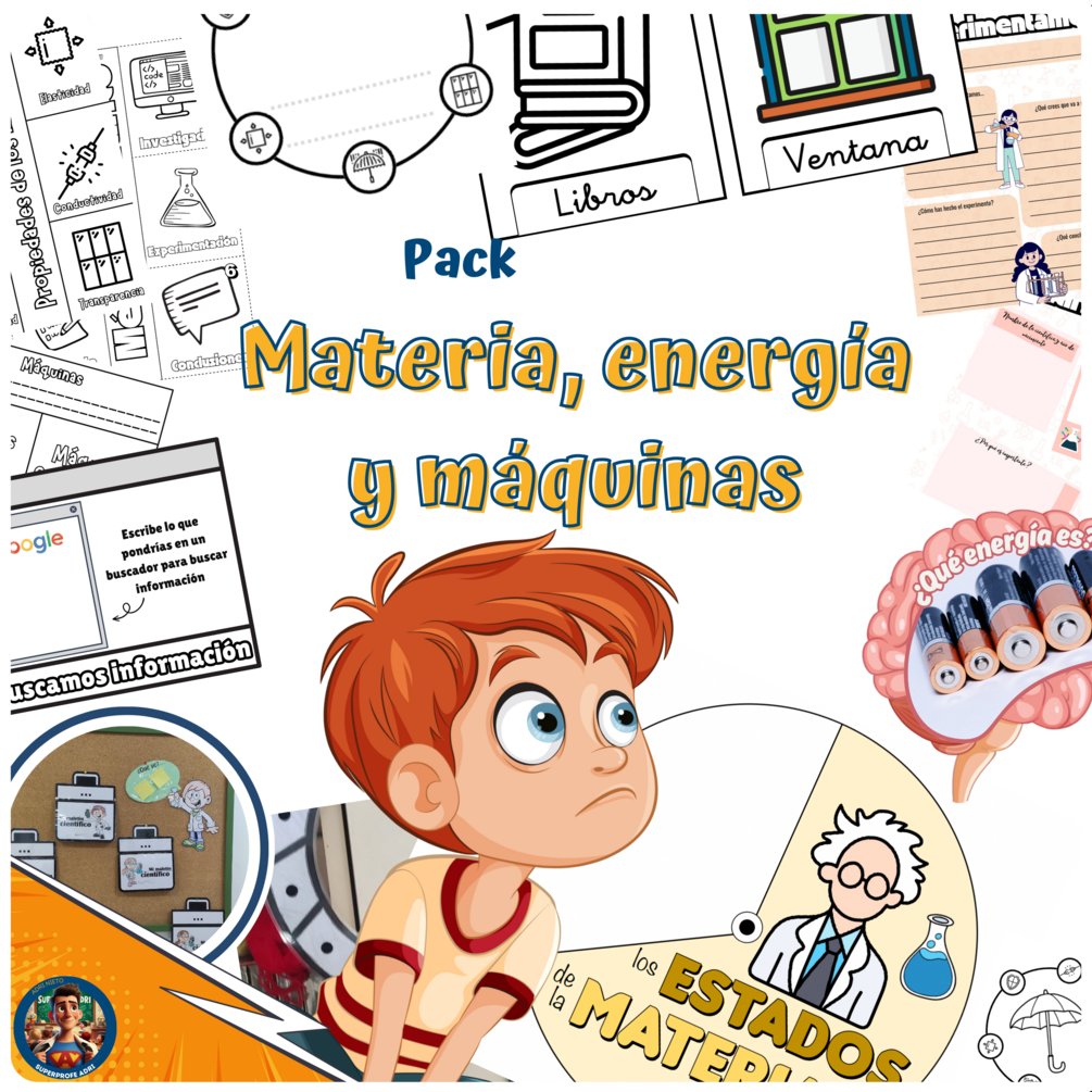 Súper pack materia y energía