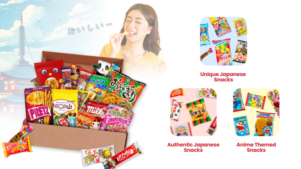 Japanese Treats Box (20 items) - Free Shipping!