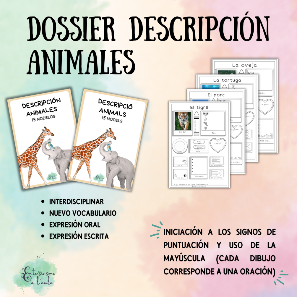 DOSSIER DESCRIPCIÓN DE ANIMALES
