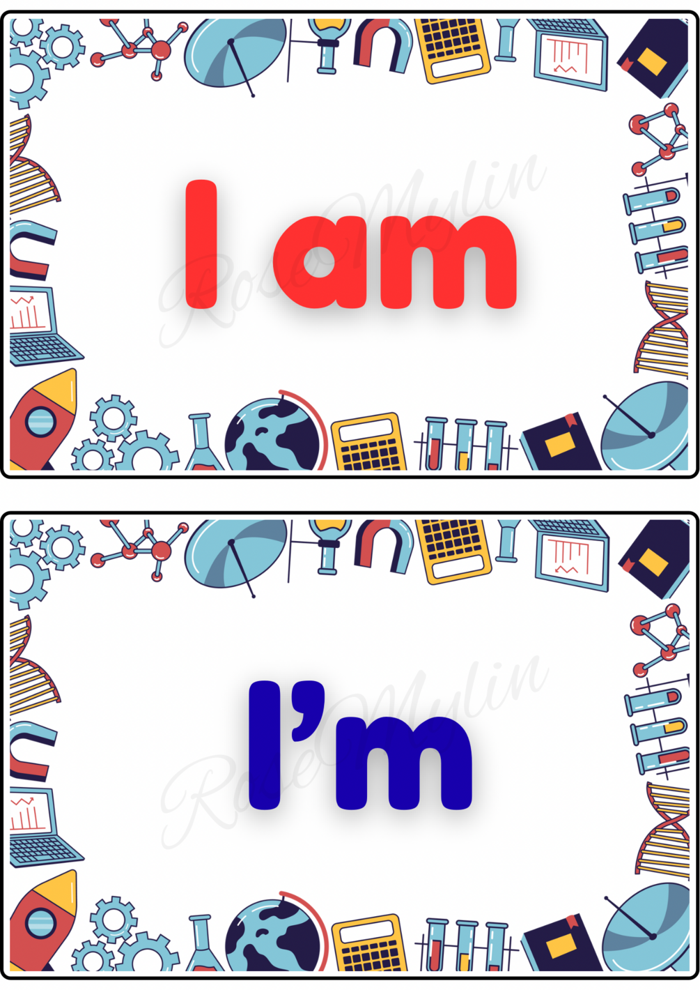 48 Contractions Flashcards!
