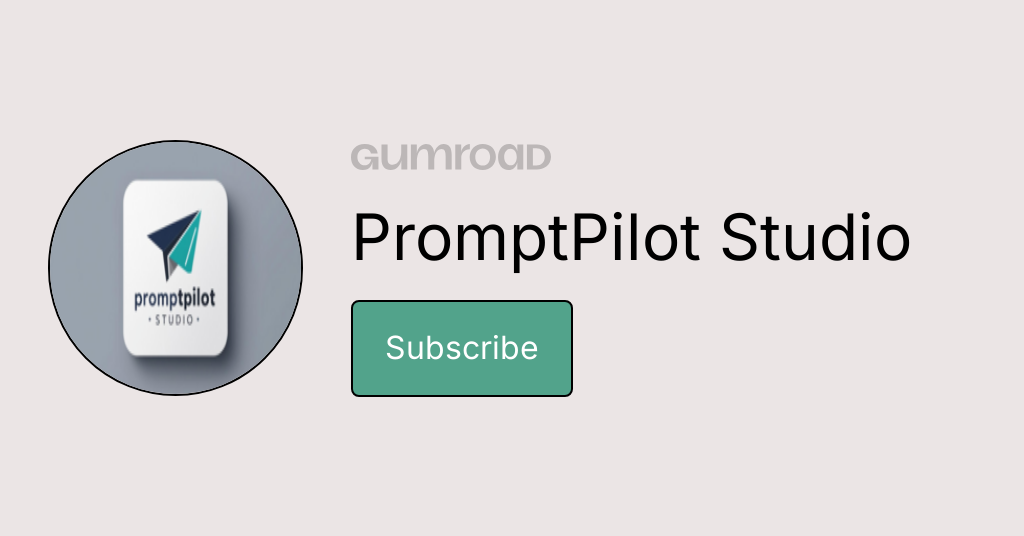 PromptPilot Studio