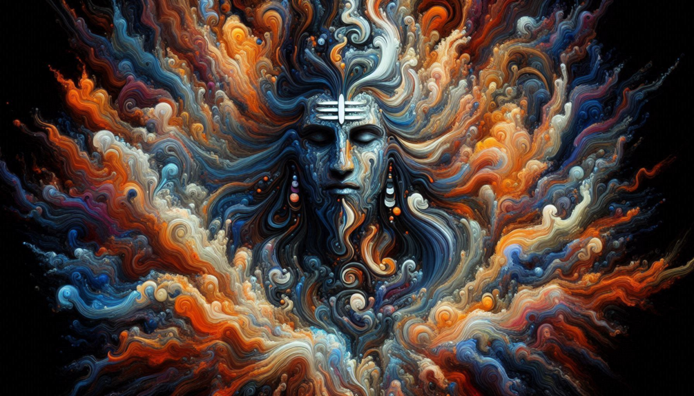 🎨 Divine Expressions: Abstract Images of Gods 🌟 #AbstractArt #Gods # ...