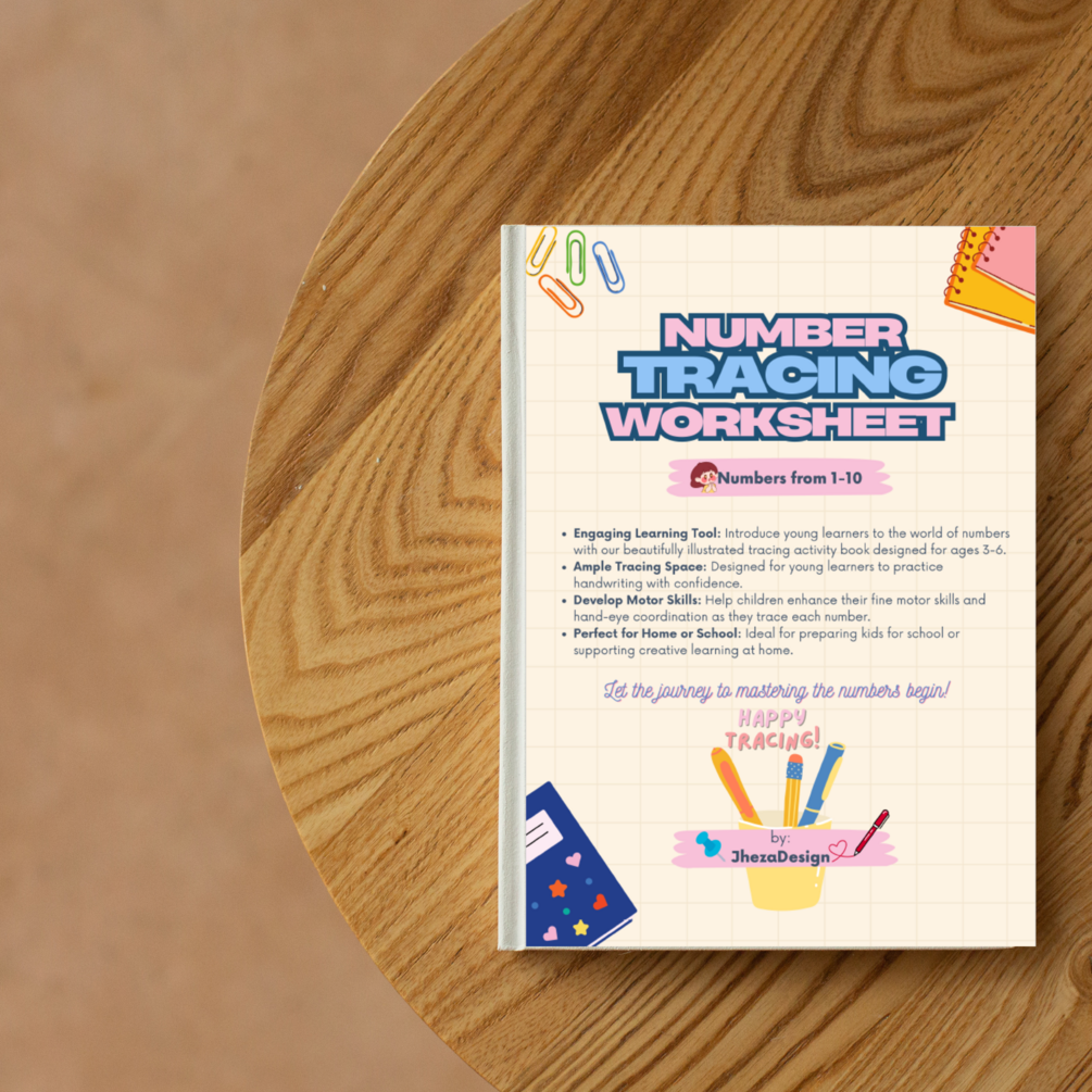 Printable Tracing Numbers 1-10,Educational Activity for Kids, Learning ...