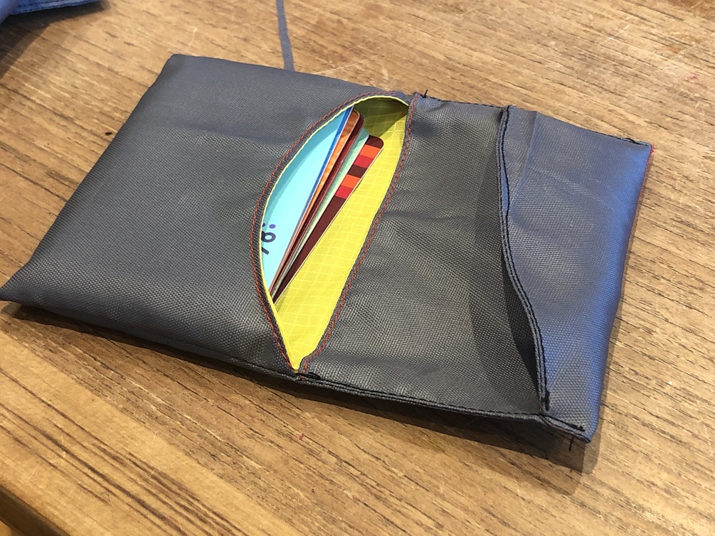 Easy to make card wallet • sewing pattern & instructions