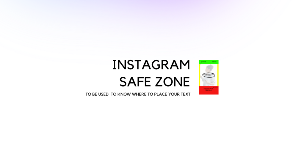 Instagram Safe Zone for Reels