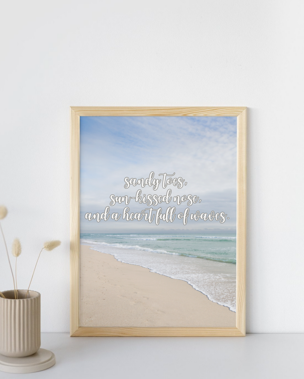 Printable Beach Quote Wall Art