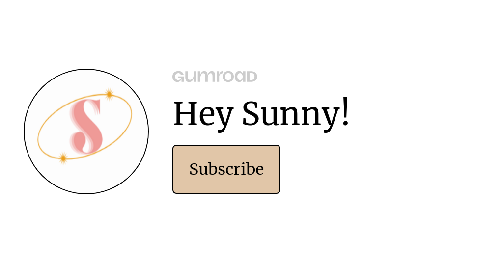 Hey Sunny!