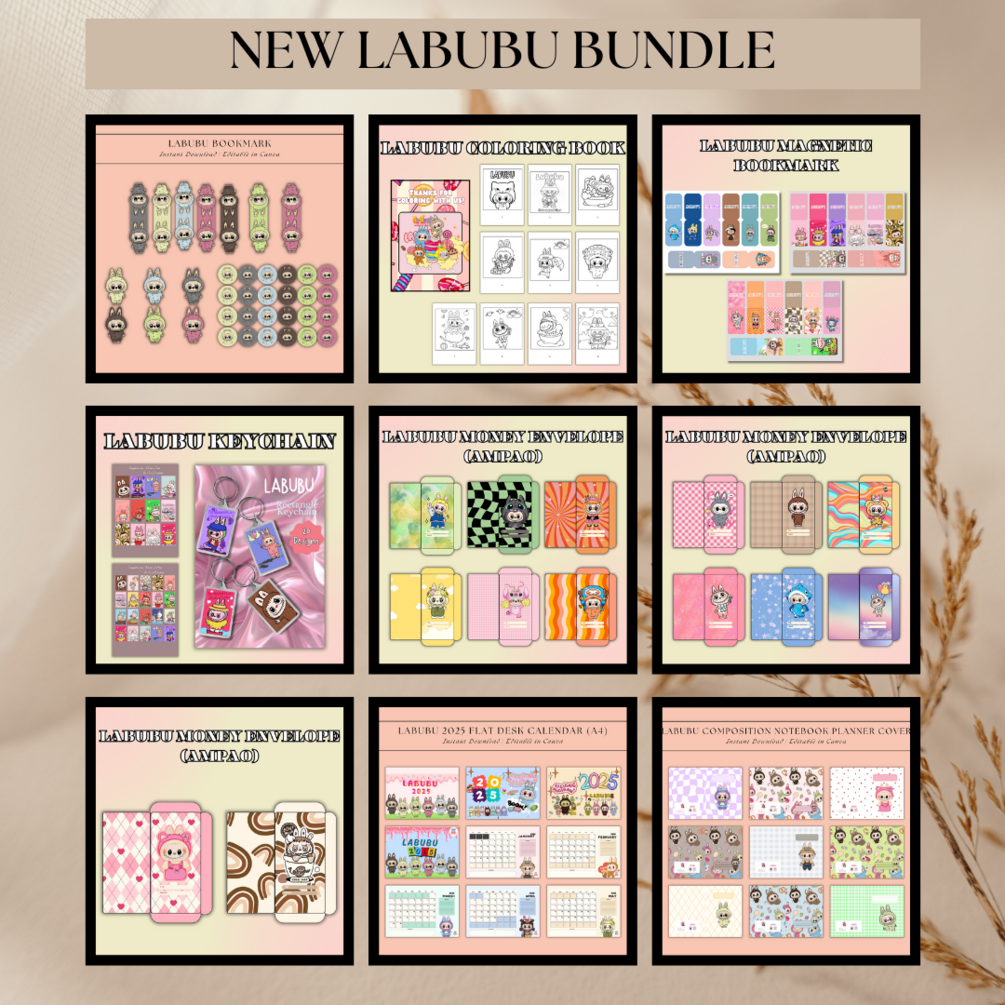 LABUBU TEMPLATE BUNDLE