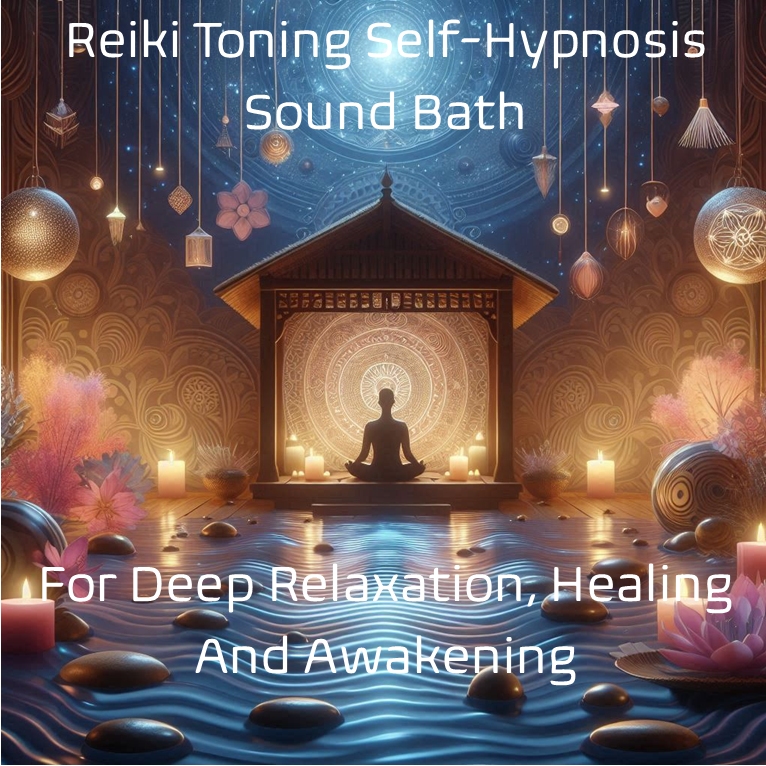 Reiki Toning Self-Hypnosis Sound Bath for Deep Healing, Relaxation, and ...