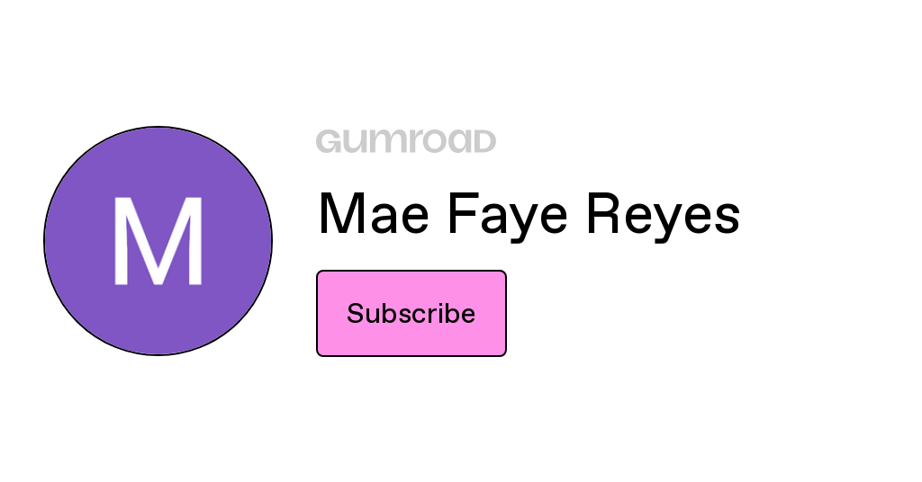 Mae Faye Reyes