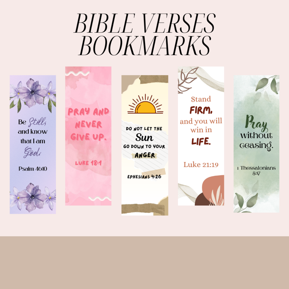 Bible Verses Bookmarks