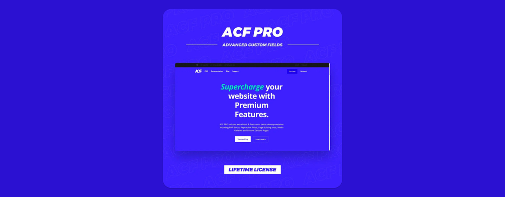 Buy ACF Pro | Advanced Custom Fields – Original License Key