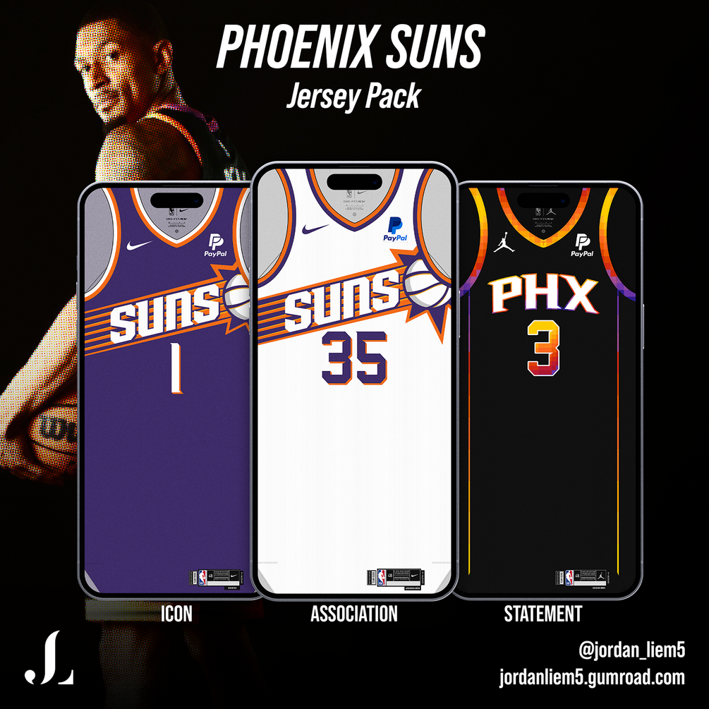 Phoenix Suns Jersey Pack