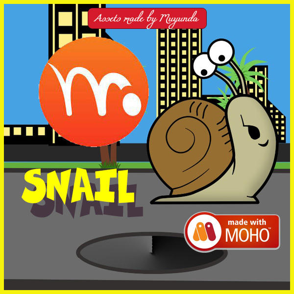 Moho Cartoon Snail