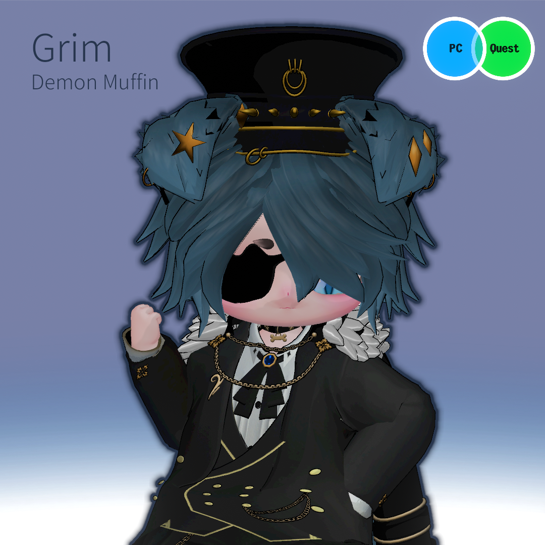 New Chibi in Shop! Meet Grim! - Demon Muffin