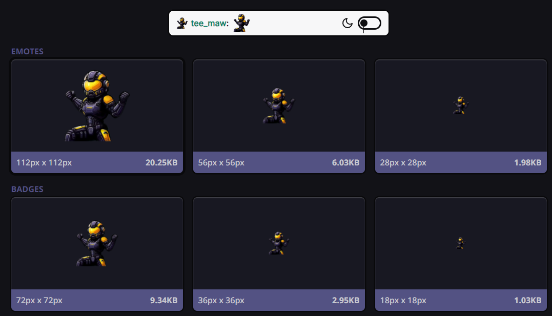 Helldivers 2 Inspired Twitch Emote and Badge Pack - 112x112, 72x72, 56x56