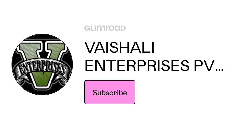 VAISHALI ENTERPRISES PVT LTD