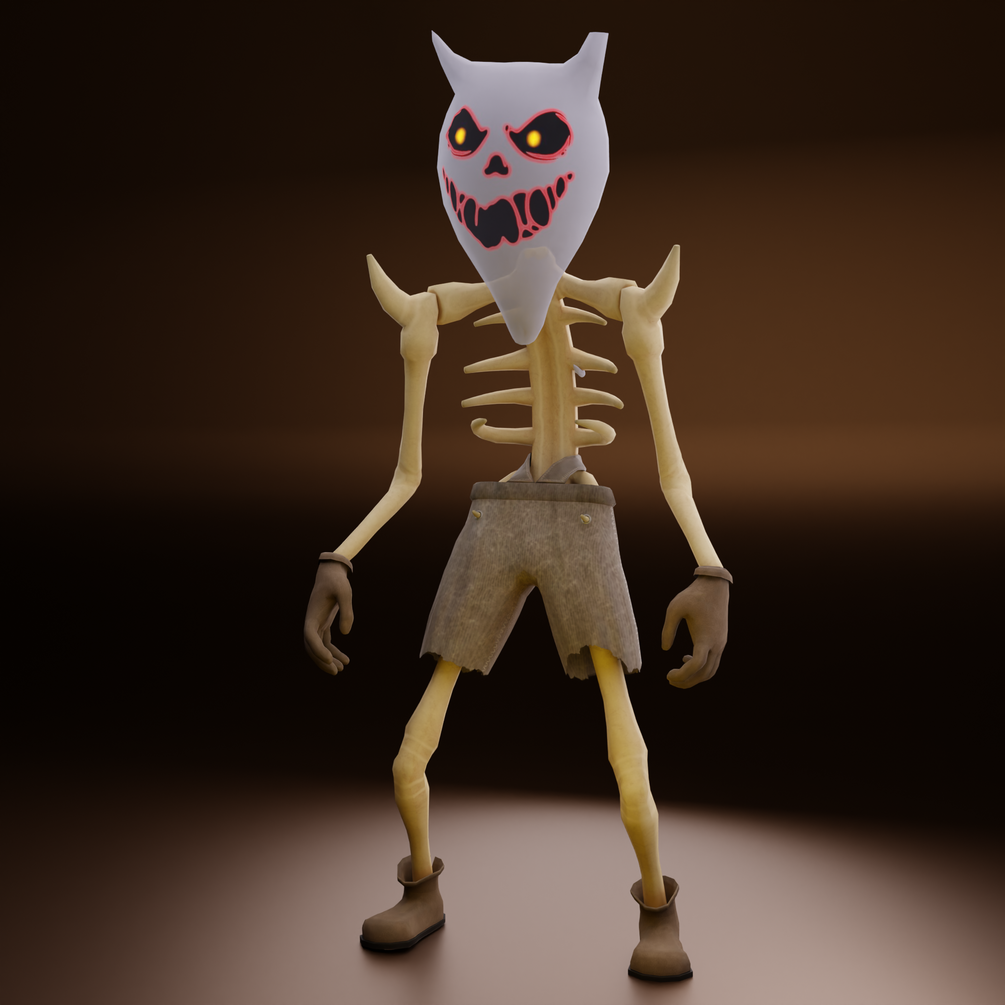 Stylized 3d Ghost (Ghosty)