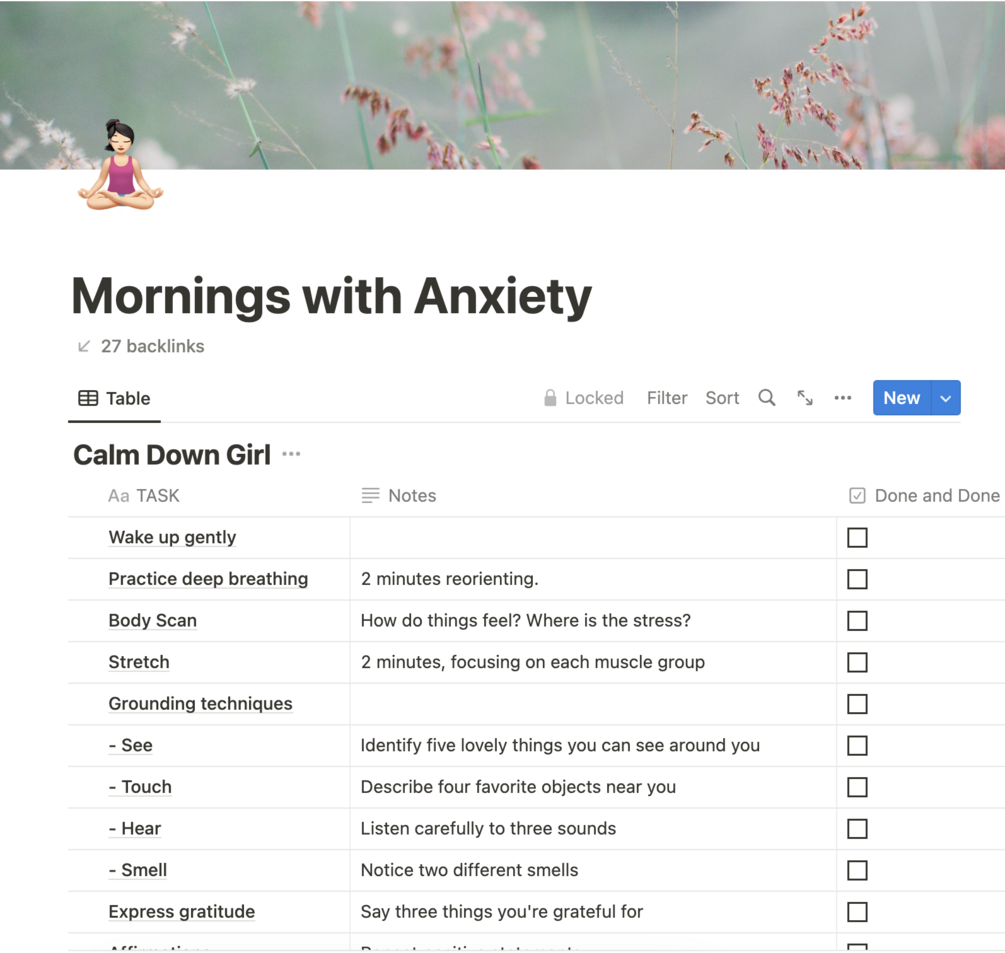 Calm Down, Girl 🧘🏻‍♀️