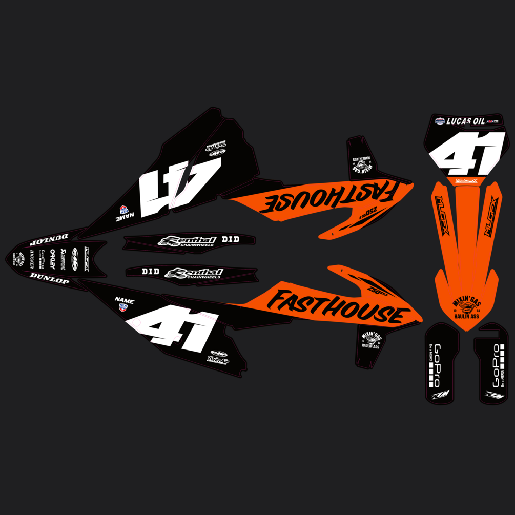 KTM FASTHOUSE GRAPHICS