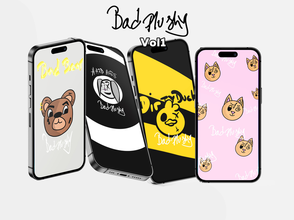 Bad Plushy Wallpaper Pack vol1
