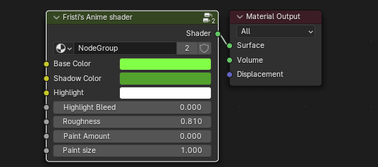 Fristi's Anime Shader for Blender