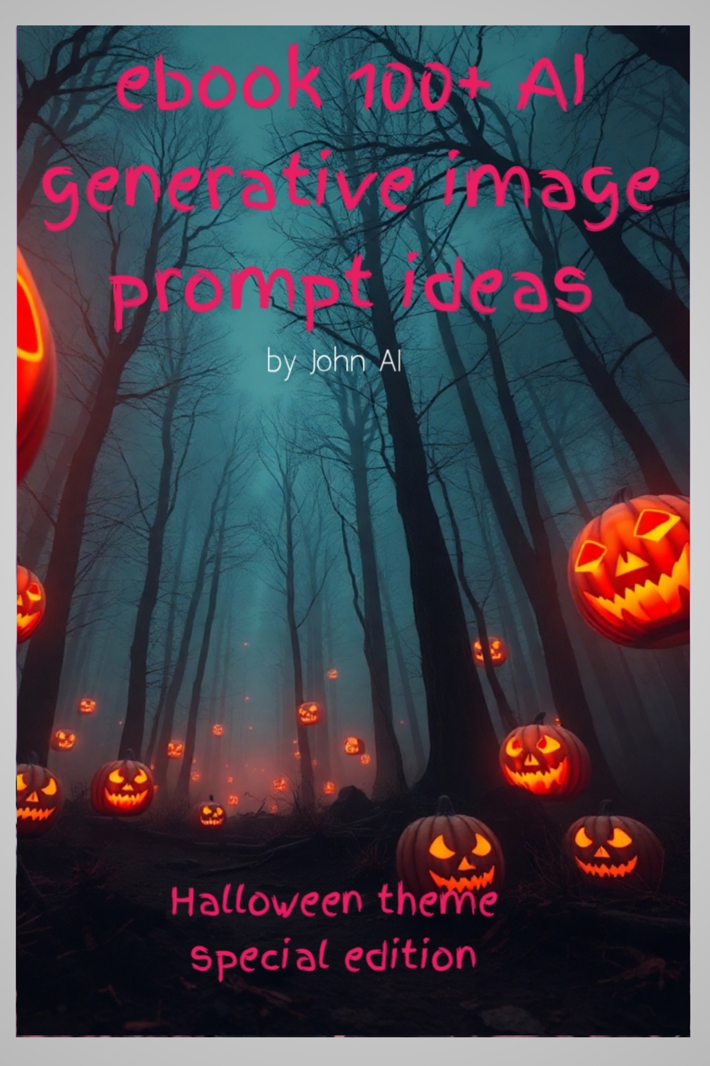 Ebook 100+ AI generative image prompt ideas Halloween special edition
