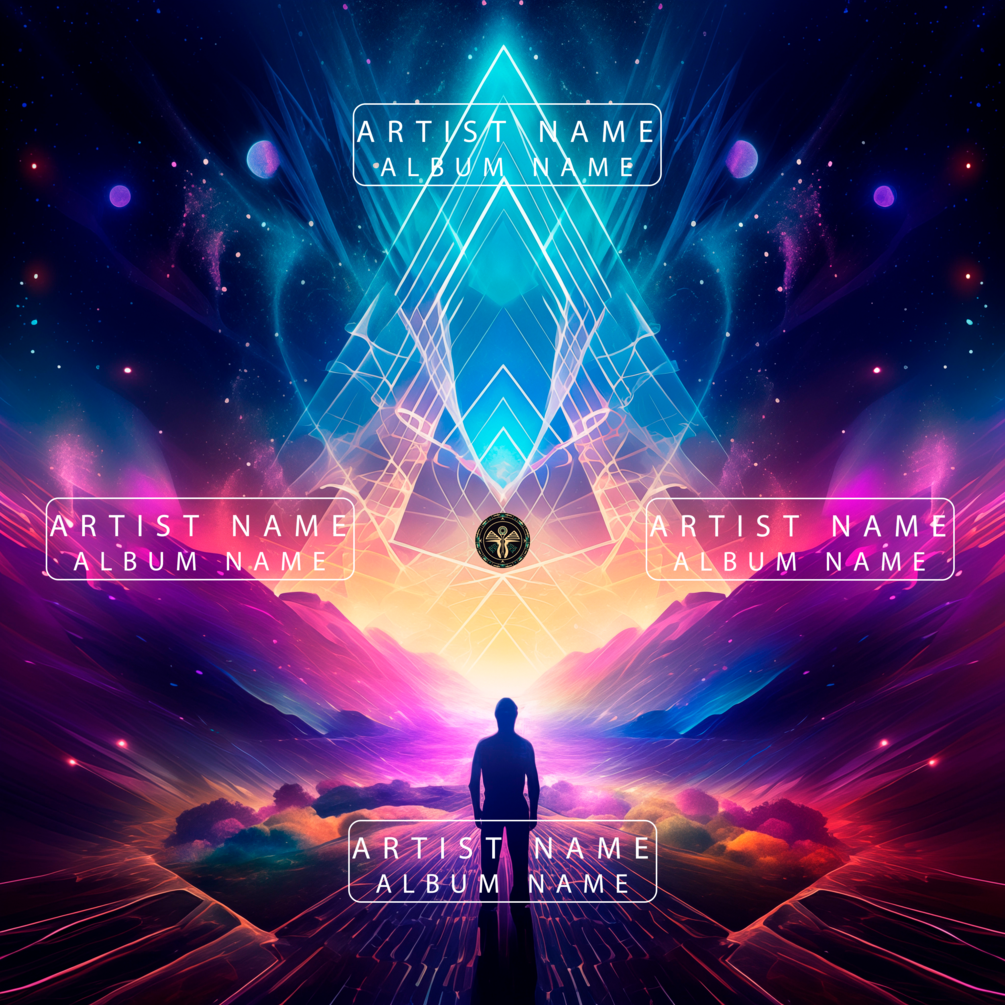 Psytrance Album Cover Art - Universe Answers