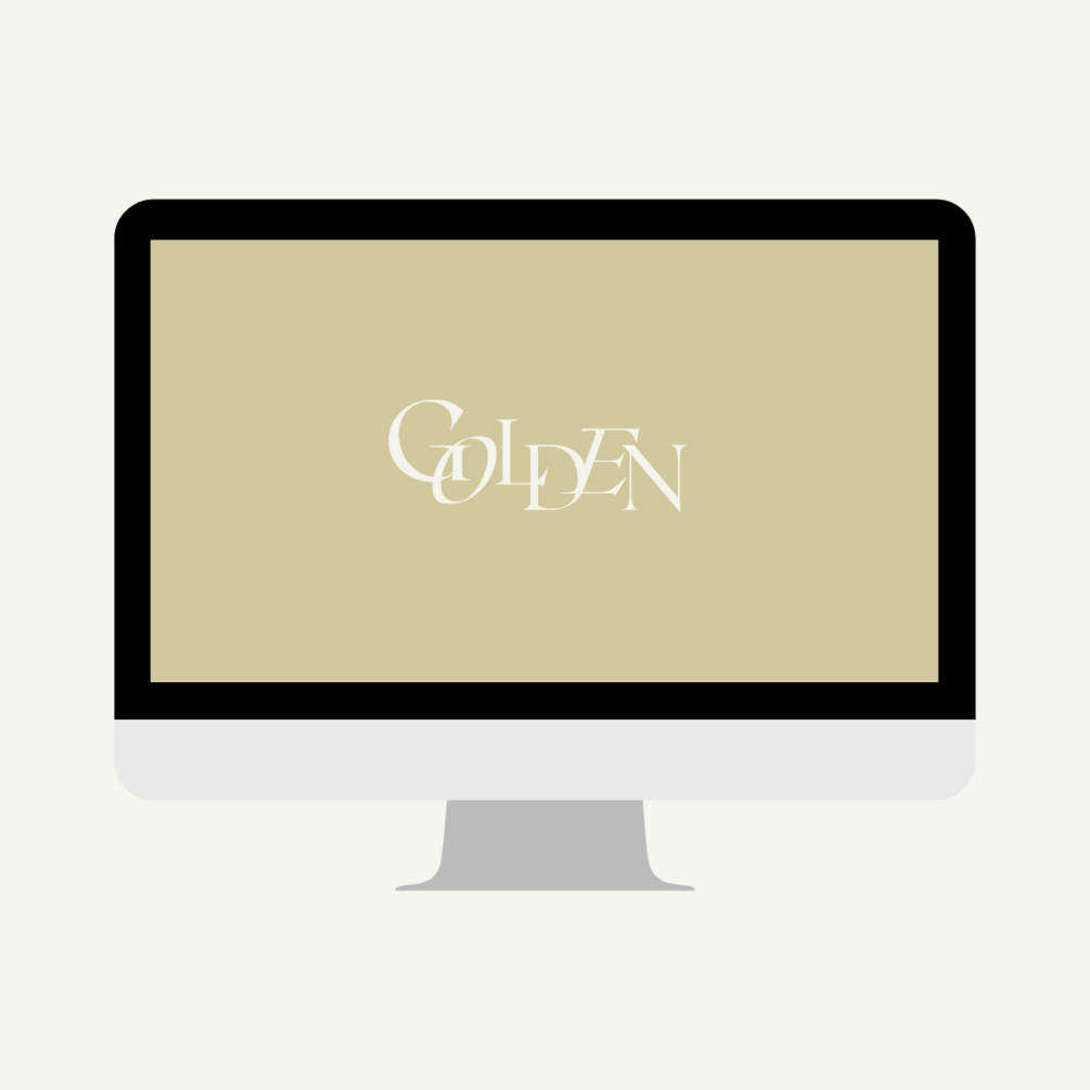 Golden Desktop Wallpaper