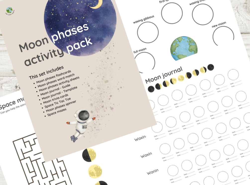 Moon Phases Activity Pack
