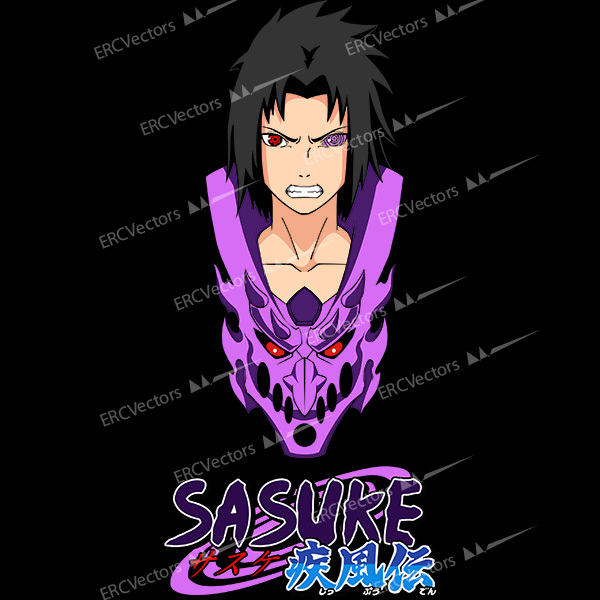 SVG Sasuke Vector, PDF , PNG, SVG , AI