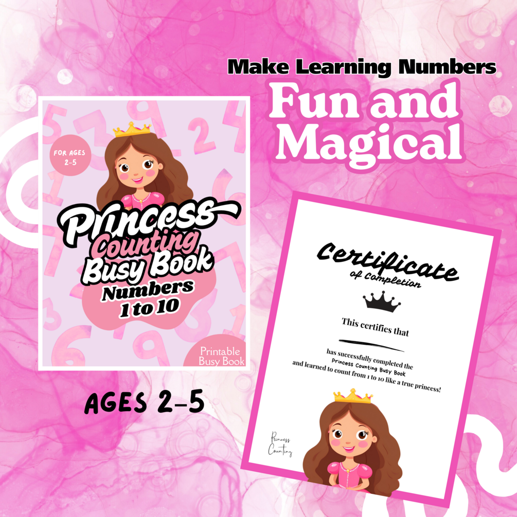 Princess Counting Busy Book