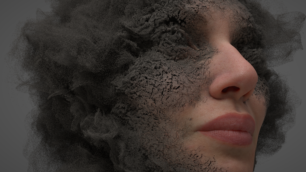 Disintegration Effect in Houdini