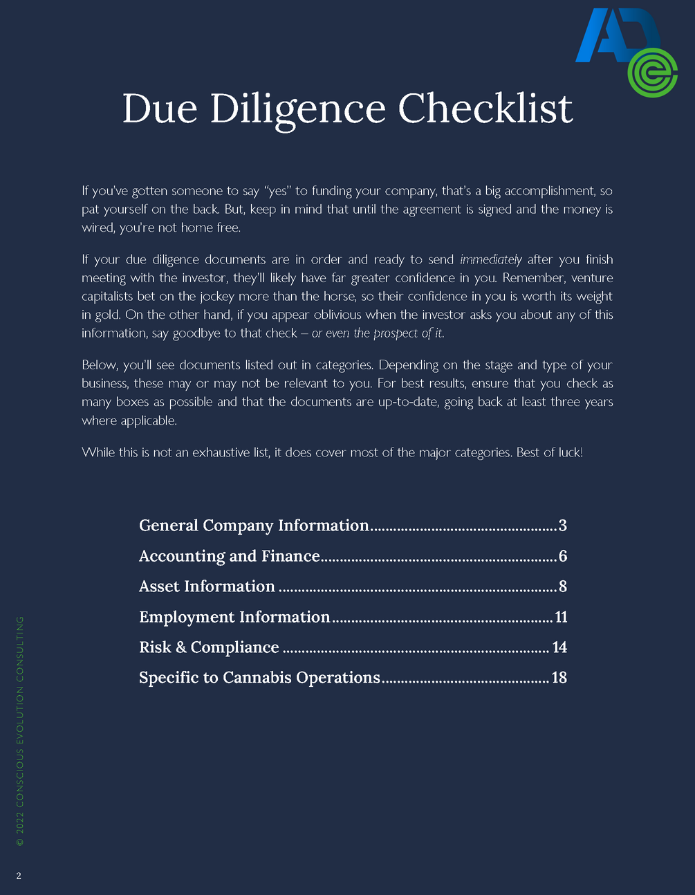 VC Due Diligence Checklist