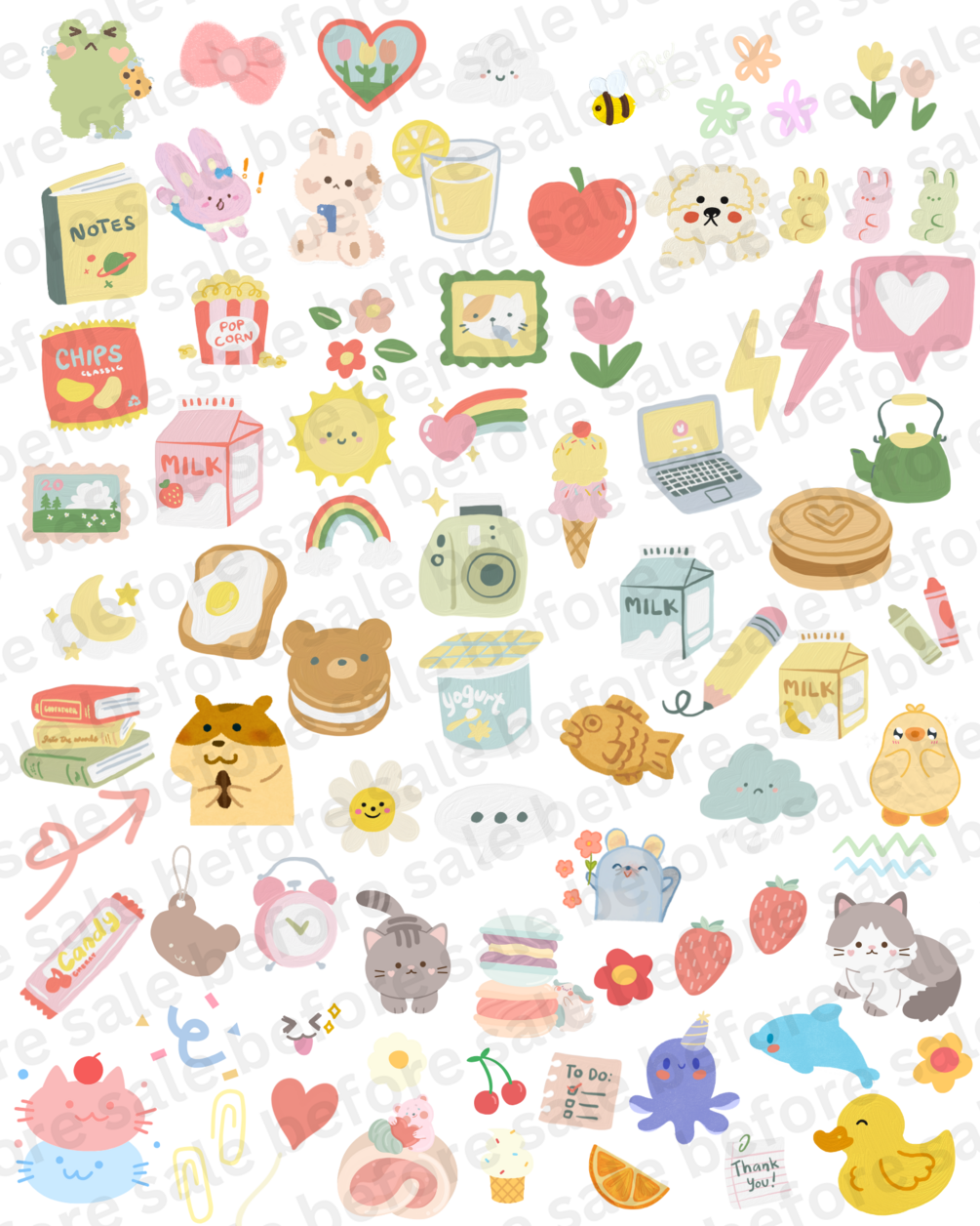 Cute Printable Stickers