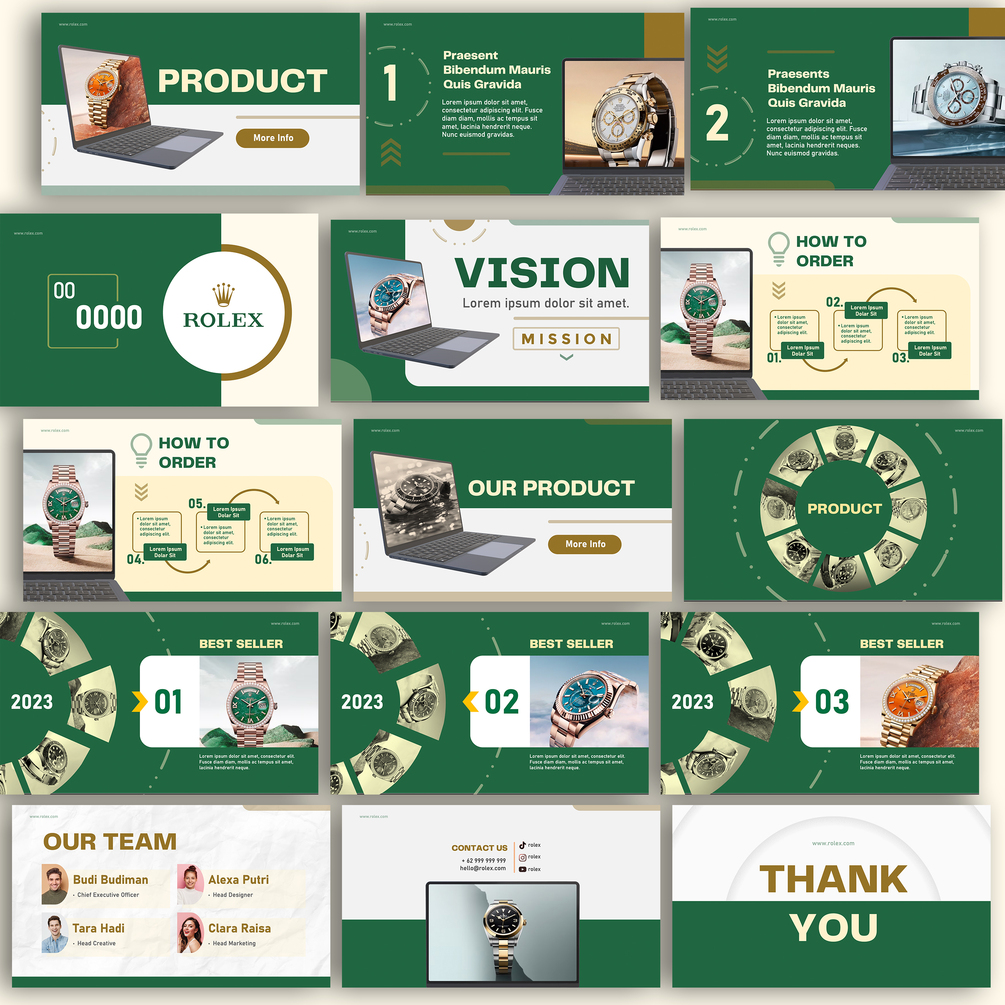 Rolex PPT Template