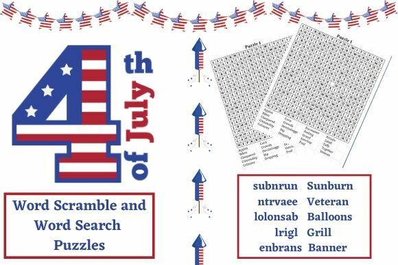 4th of July Puzzles