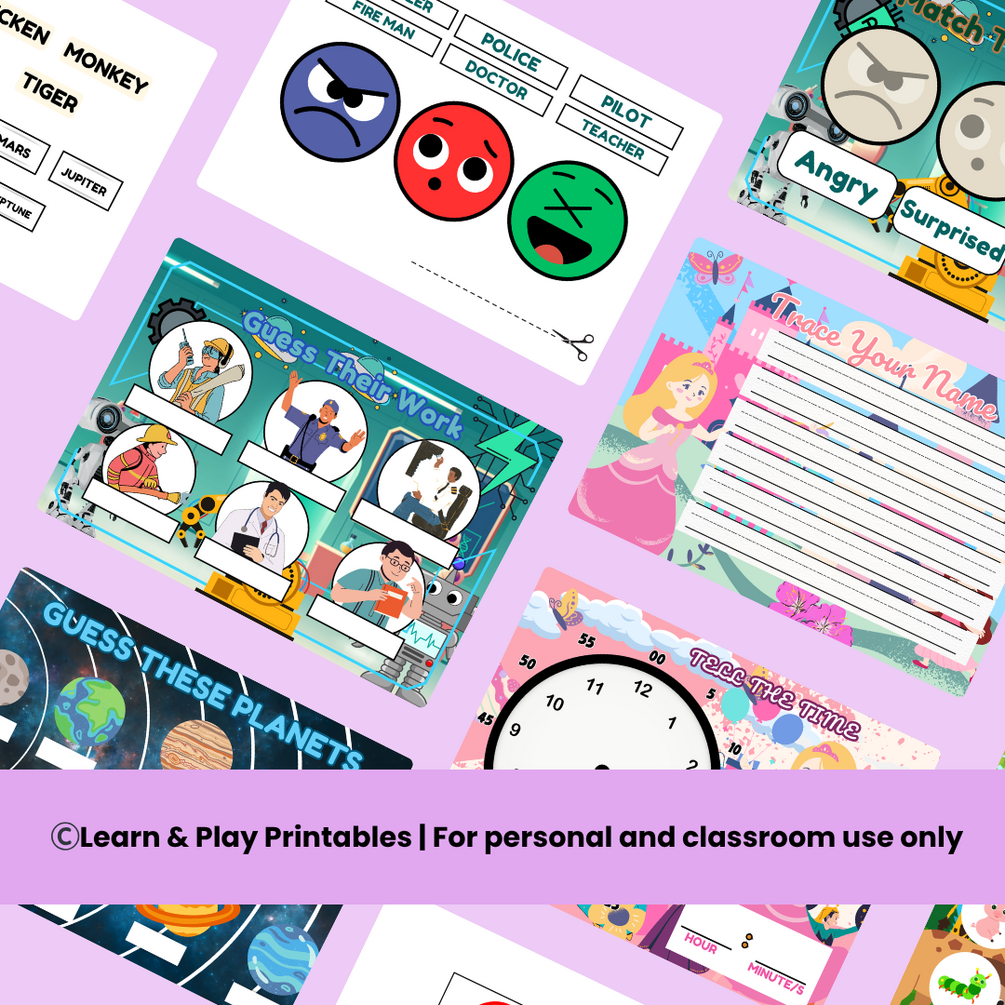 Ultimate Busy Book Bundle – 6 Themes for Creative Learning