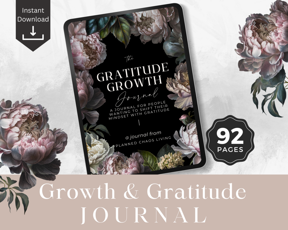 Growth and Gratitude Journal