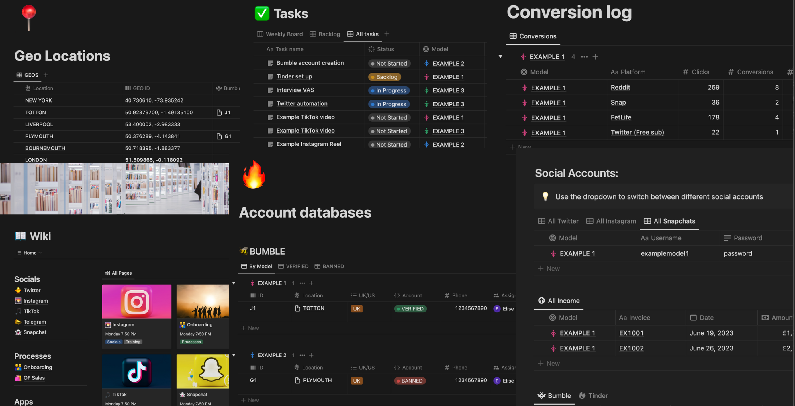 The OF Agency Command Centre