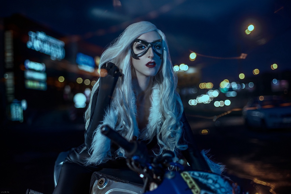 Digital cosplay photo pack: Black Cat