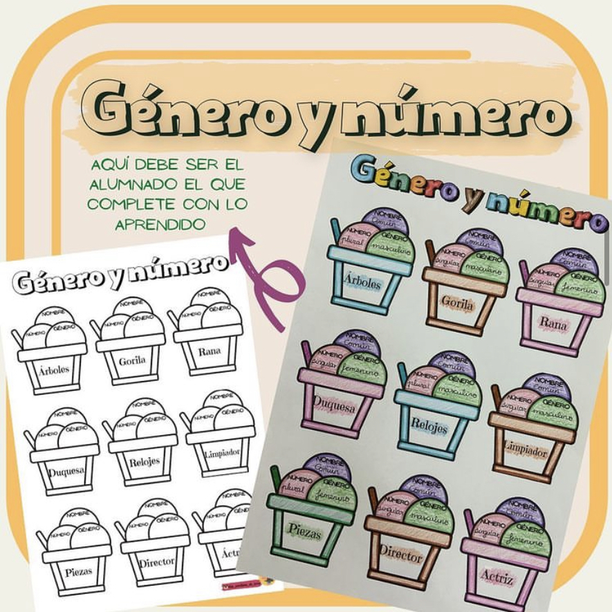 Género y número