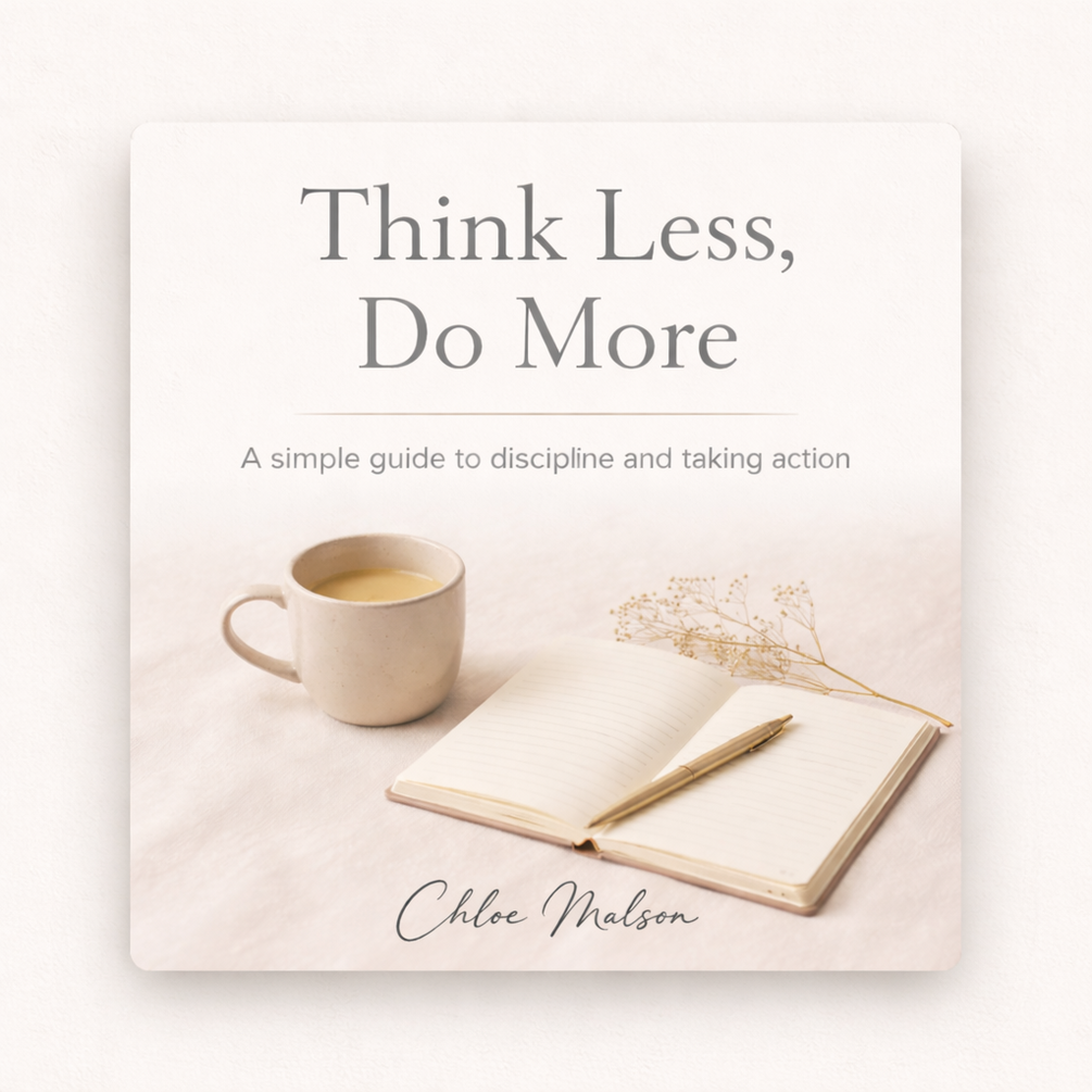 Think Less, Do More.