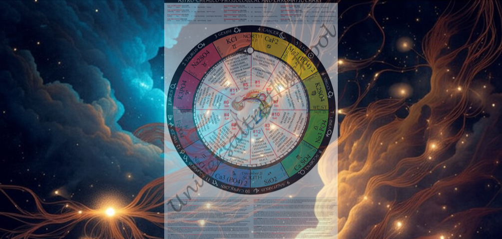 Astro Chemico-Physiological and Chromatic Digital Chart